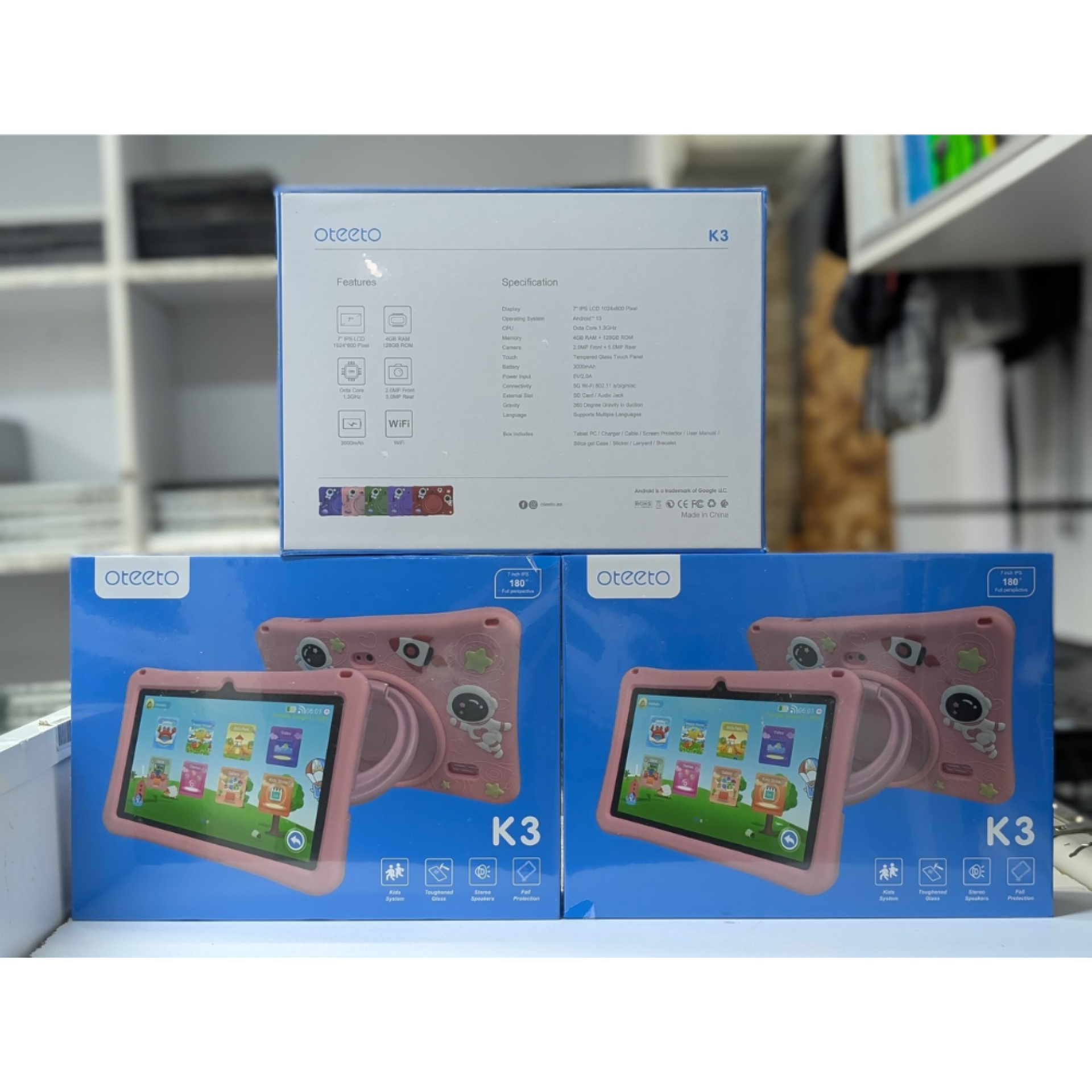 Oteeto K3 7” Tablet 4GB RAM 128GB Storage, Wi-Fi Only - Nairobi Camera ...