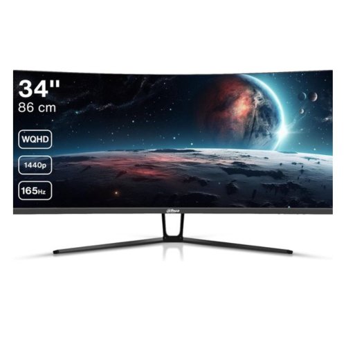 DAHUA LM34‑E330C 34" WQHD Curved Ultrawide Gaming Monitor - Nairobi ...